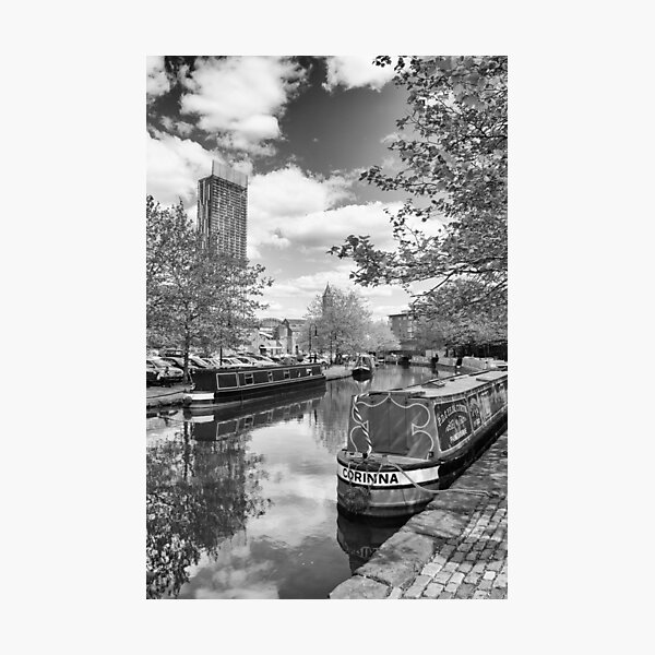 "Castlefield Waterways of Manchester and Beetham Tower" Photographic ...