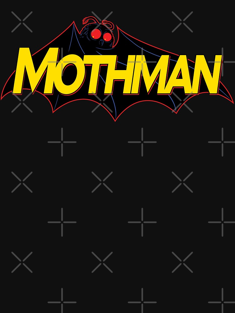 "Mothman Logo Sticker" T-shirt for Sale by SuchPsycho | Redbubble ...