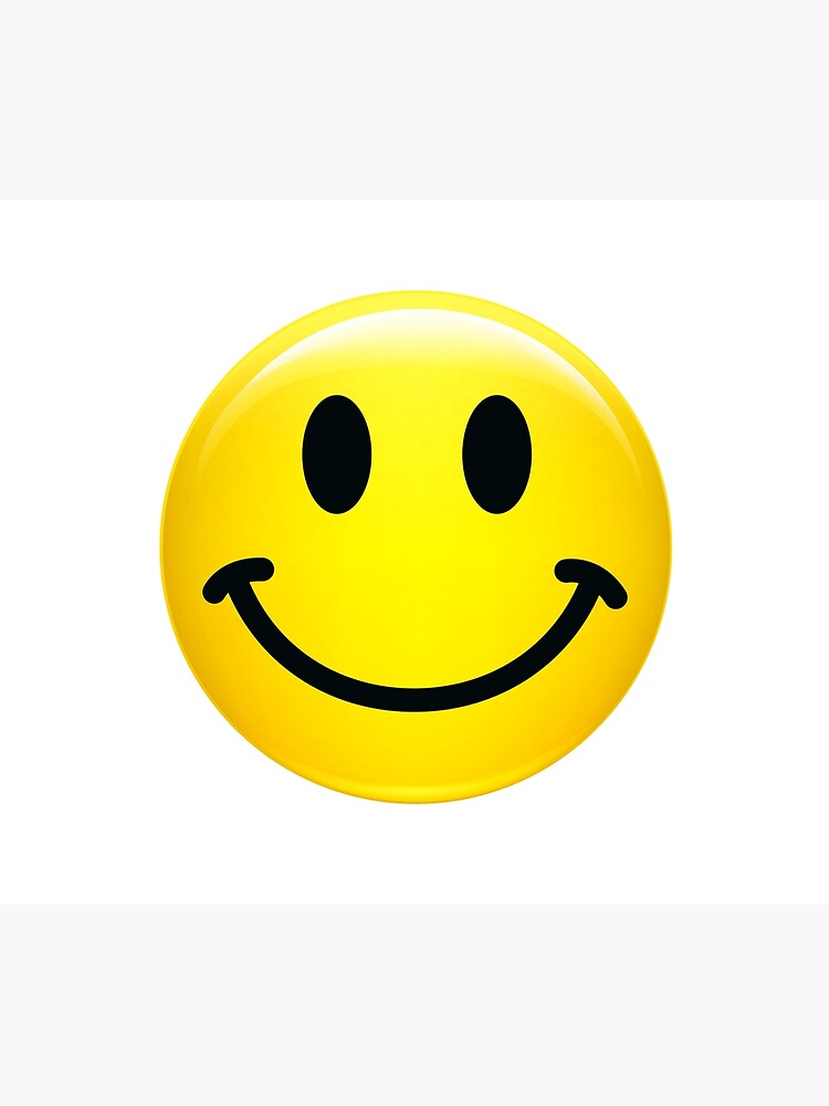 CLASSIC SMILEY FACE Shower Curtain