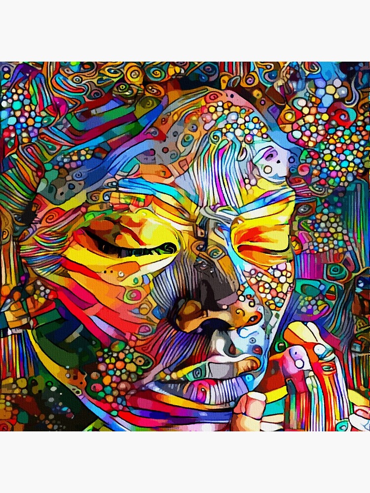 "Olympe - Les Roche paintings - woman face, black woman" Tote Bag by L ...