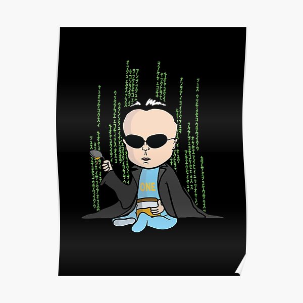 "Baby Neo" Poster for Sale by OldDannyBrown | Redbubble