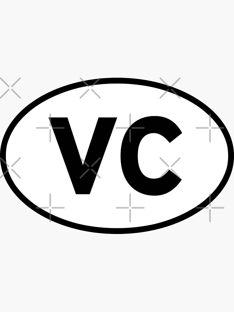 "Oval VC" Sticker for Sale by ovals2 | Redbubble