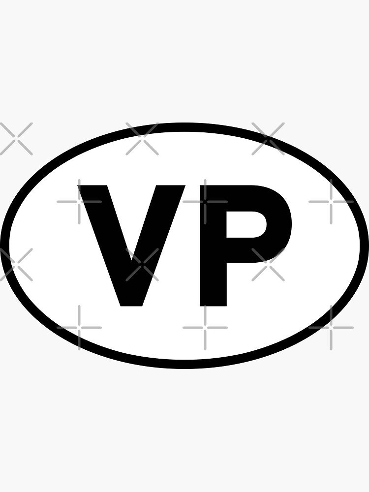"Oval VP" Sticker for Sale by ovals2 | Redbubble