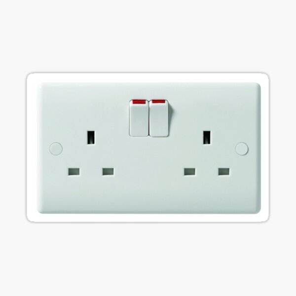 Plug Socket Stickers | Redbubble