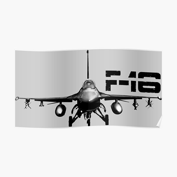 "F-16 Fighting Falcon" Poster by deathdagger | Redbubble