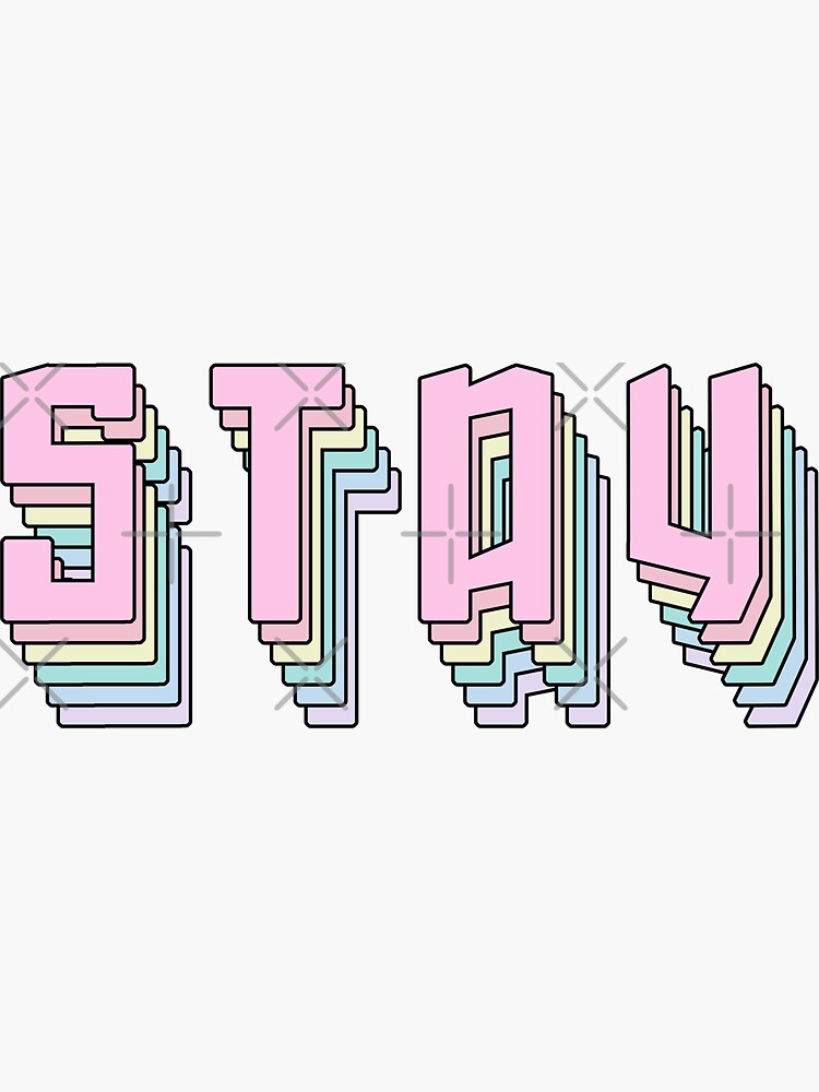 Pegatina «KPOP STRAY KIDS STAY FANDOM» de LySaVN | Redbubble