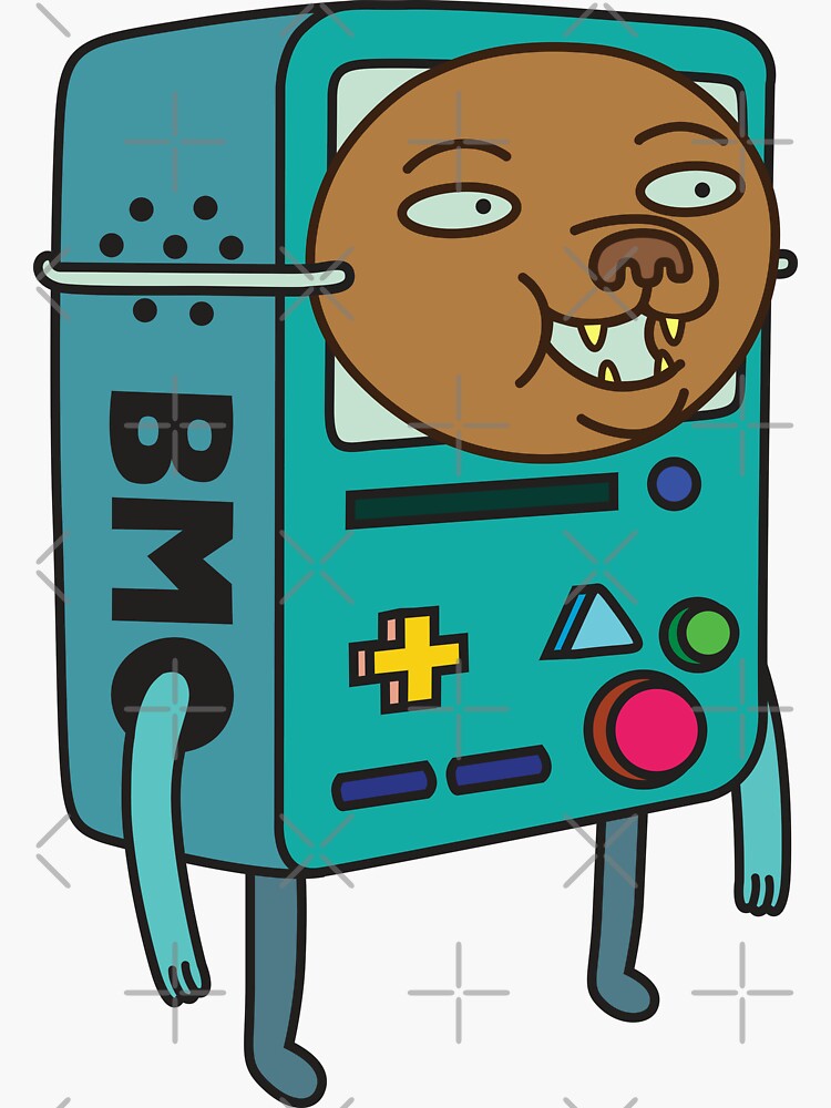 "BMO Halloween" Sticker for Sale by plushism | Redbubble