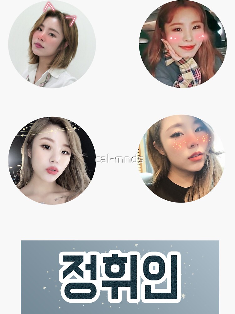 "MAMAMOO WheeIn" Sticker for Sale by cal-mnds | Redbubble