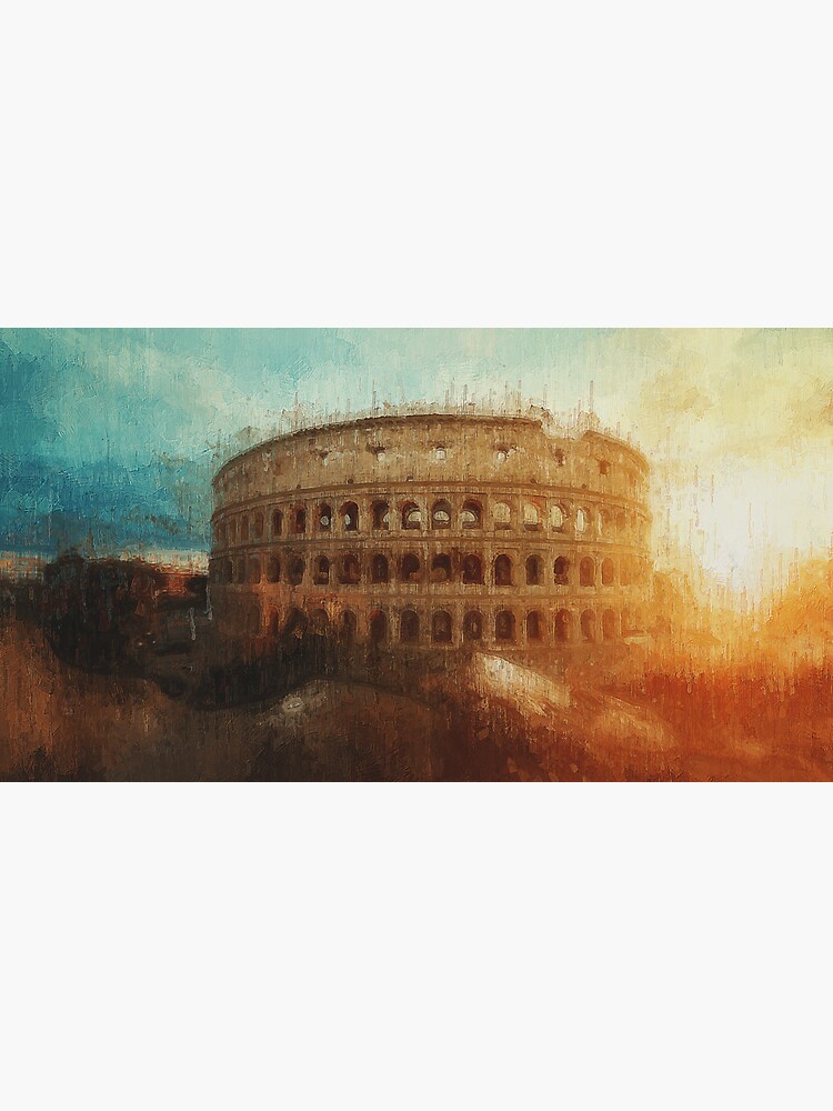 "Colosseum, Rome" Sticker for Sale by ErianAndre | Redbubble