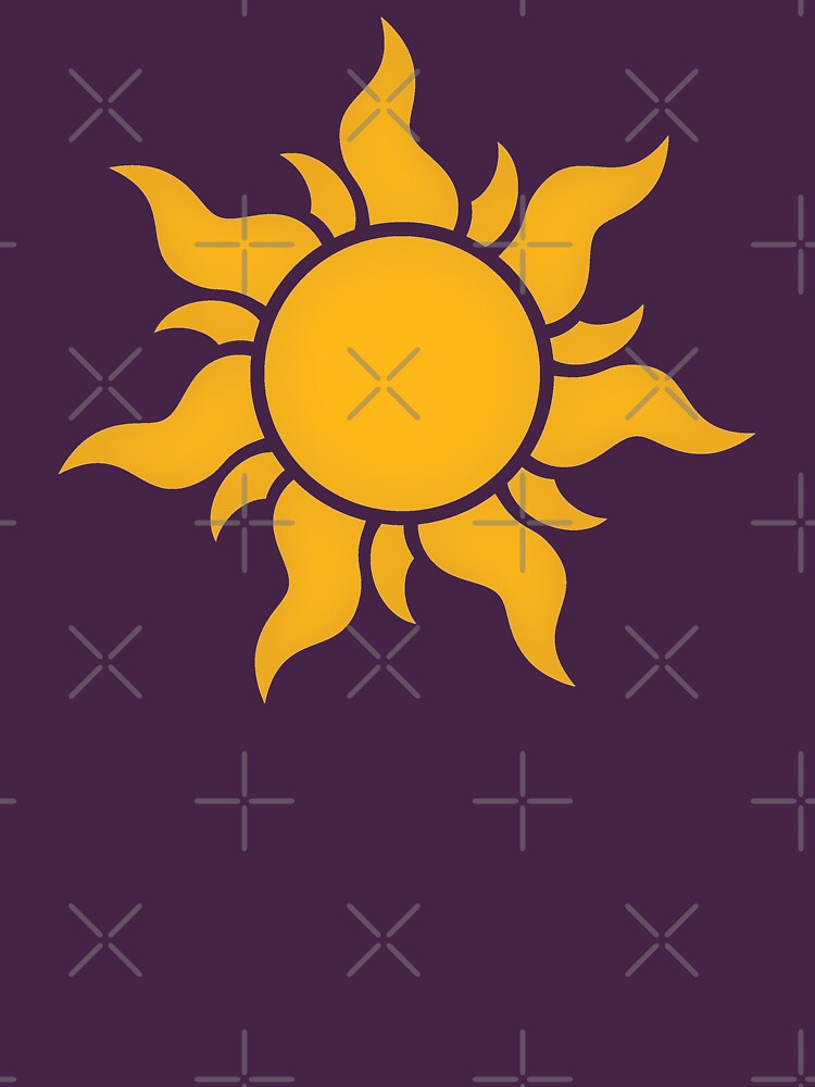 "Tangled Kingdom Sun" T-shirt by expandable | Redbubble