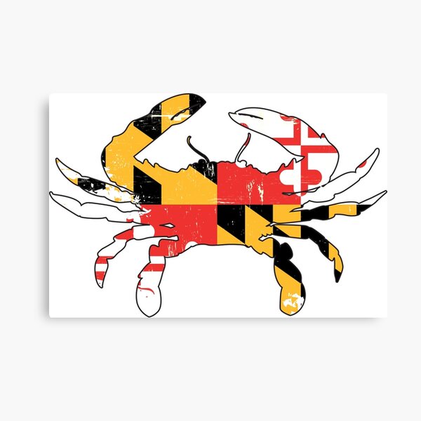 Maryland Crab Wall Art | Redbubble