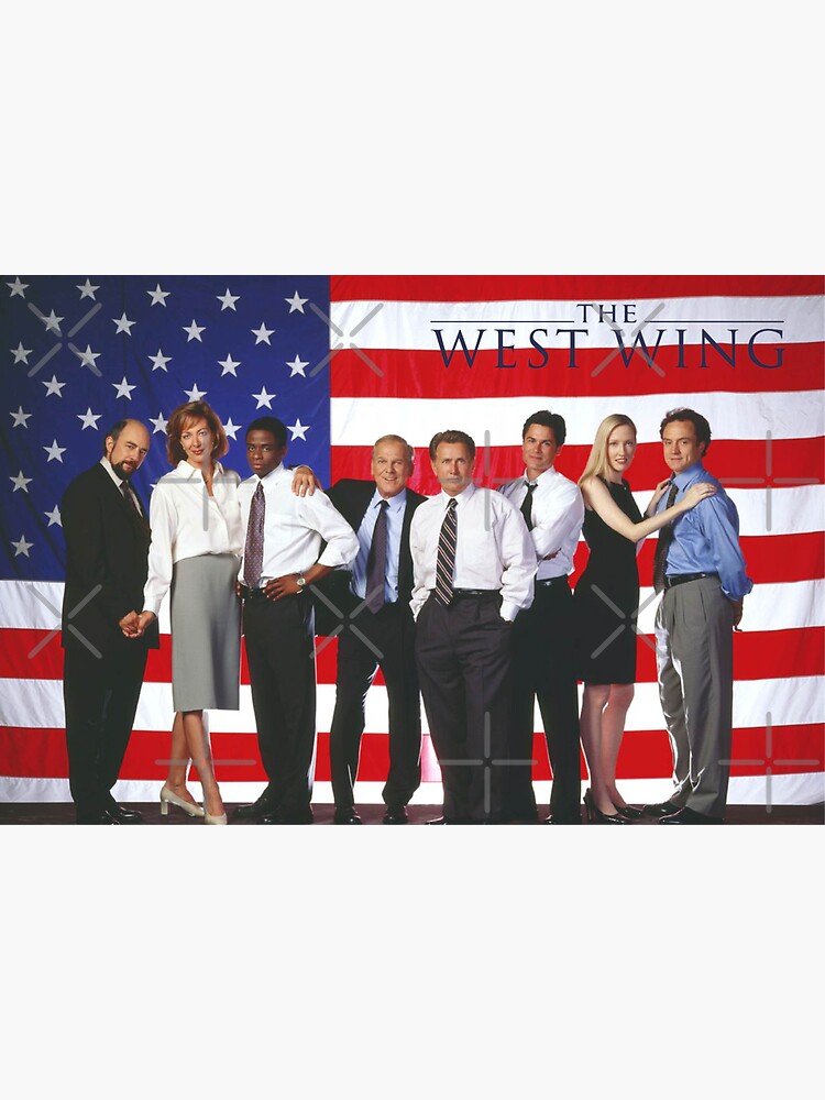 "West Wing American Flag" Sticker for Sale by PoliticalPitty | Redbubble