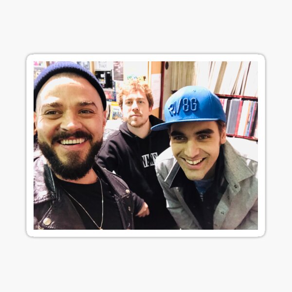 Busted Band Stickers | Redbubble