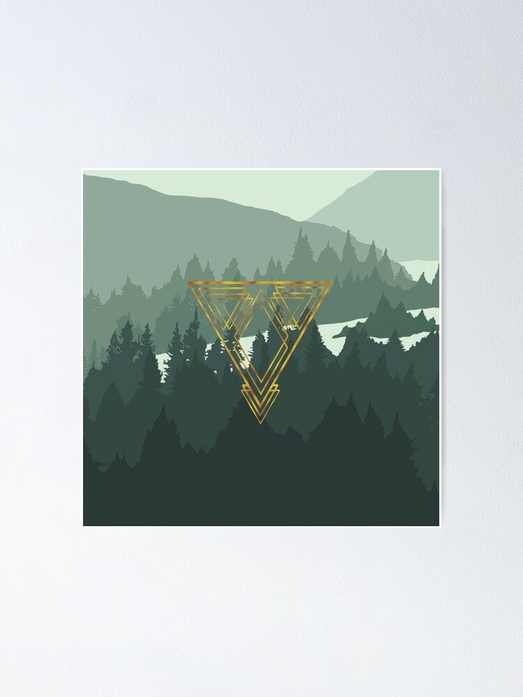 "North by Pacific Northwest Golden Triangle" Poster for Sale by lizs ...