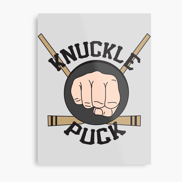 "Knuckle Puck Hockey Design" Metal Print for Sale by rosieposie20 ...