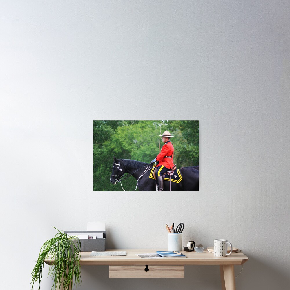 "RCMP Musical Ride" Poster by lar3ry | Redbubble