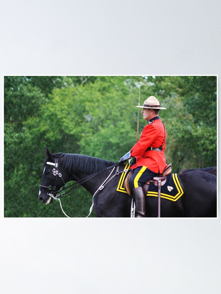 "RCMP Musical Ride" Poster for Sale by lar3ry | Redbubble