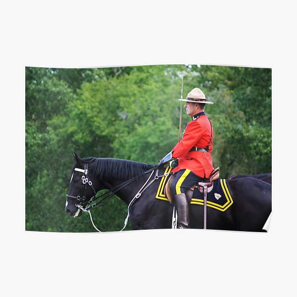 "RCMP Musical Ride" Poster by lar3ry | Redbubble
