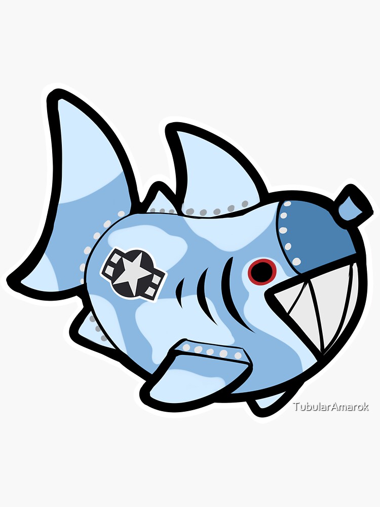 "Shark Bomb 3" Sticker for Sale by TubularAmarok | Redbubble
