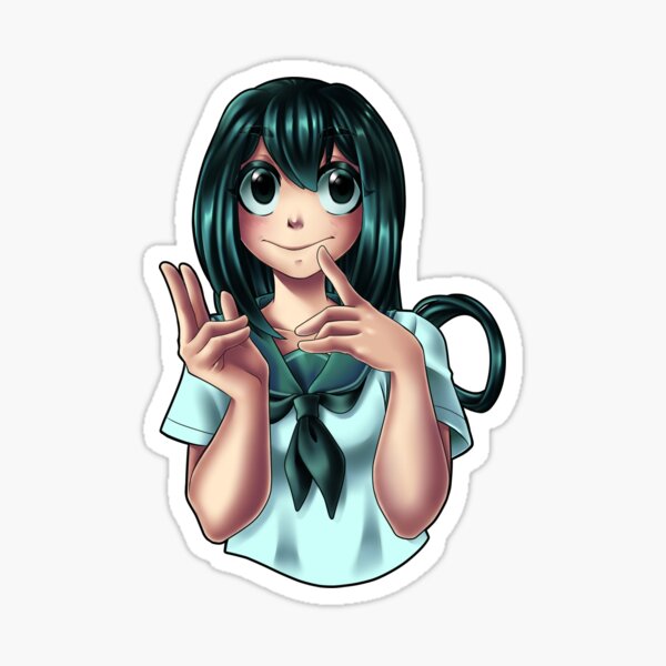 "Froppy" Sticker for Sale by michychanart | Redbubble
