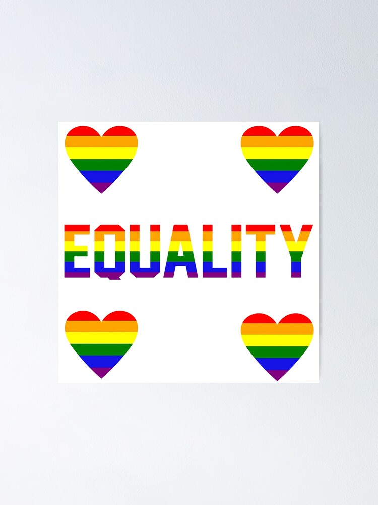 "Equality Sticker Pack" Poster for Sale by Leilasayan | Redbubble