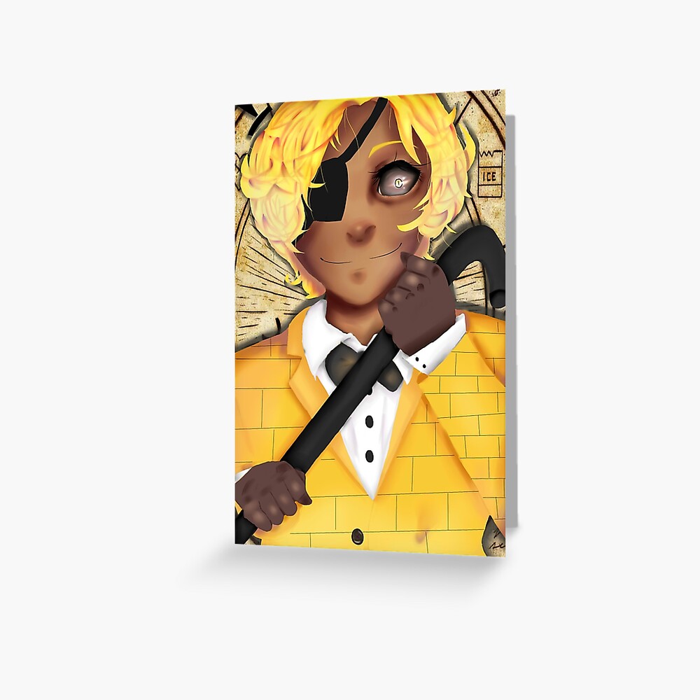 "Human Bill Cipher-Gravity Falls" Greeting Card by ChiderahN | Redbubble