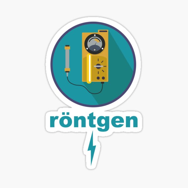 "Rontgen" Sticker by Nostromo71 | Redbubble
