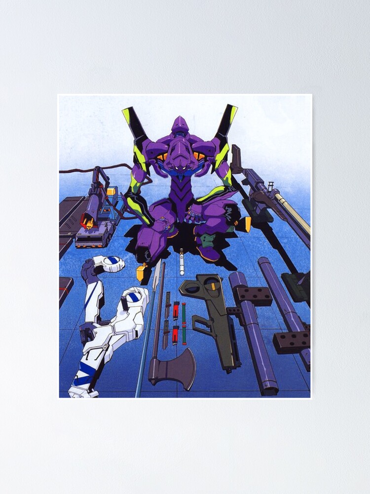 "Neon Genesis Evangelion - Unit One - Arsenal" Poster by Iconworks ...