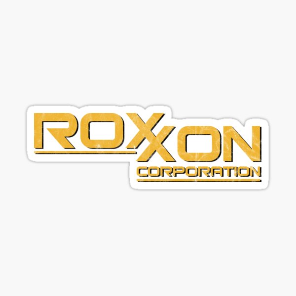 "Roxxon Corporation Logo inspired by MCU" Sticker by landobry | Redbubble