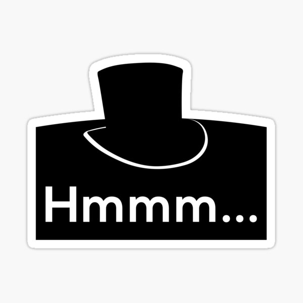 "Gentleman Jack - Hmmm quote" Sticker for Sale by OkidokiBarlick ...
