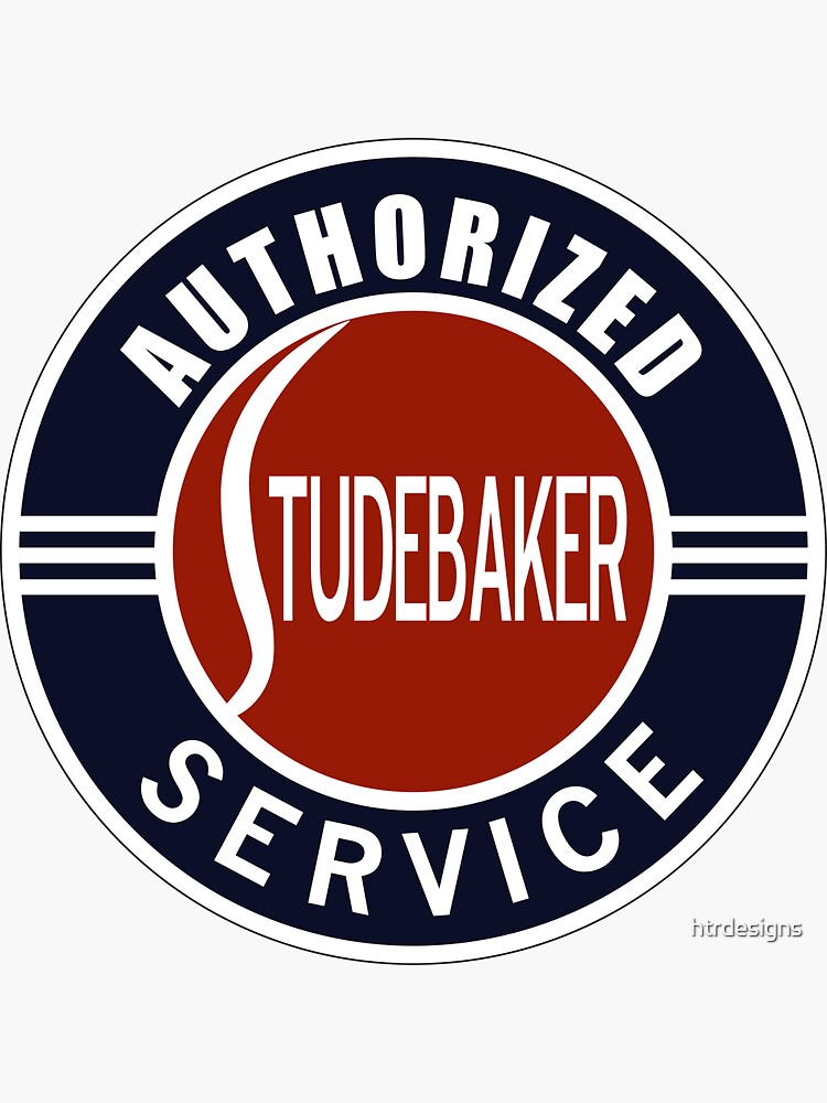 "Authorized Studebaker Service vintage sign" Sticker for Sale by ...