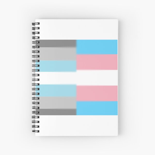 "Trans Demi-boy pride" Spiral Notebook for Sale by Tri-Fox-Shoppe ...