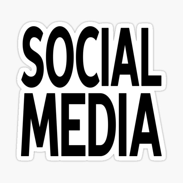 "Social Media Digital Marketing" Sticker for Sale by ProjectX23 | Redbubble