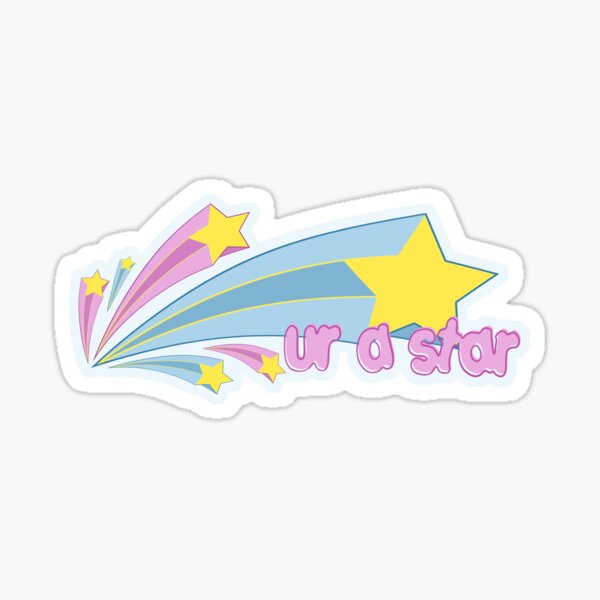 "ur a star" Sticker by lamydraws | Redbubble