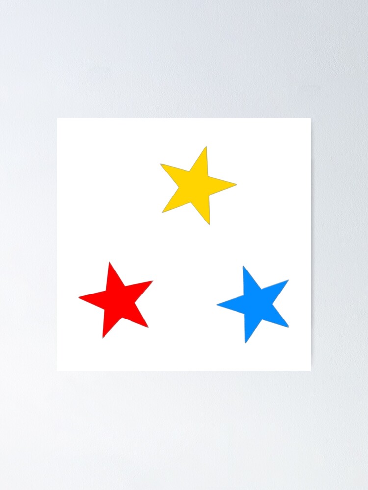 "primary stars " Poster by -kali | Redbubble