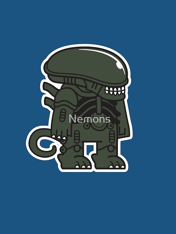 "Kawaii Alien Monster - Creepy Cute Sci Fi - Chibi Xenomorph" by Nemons ...