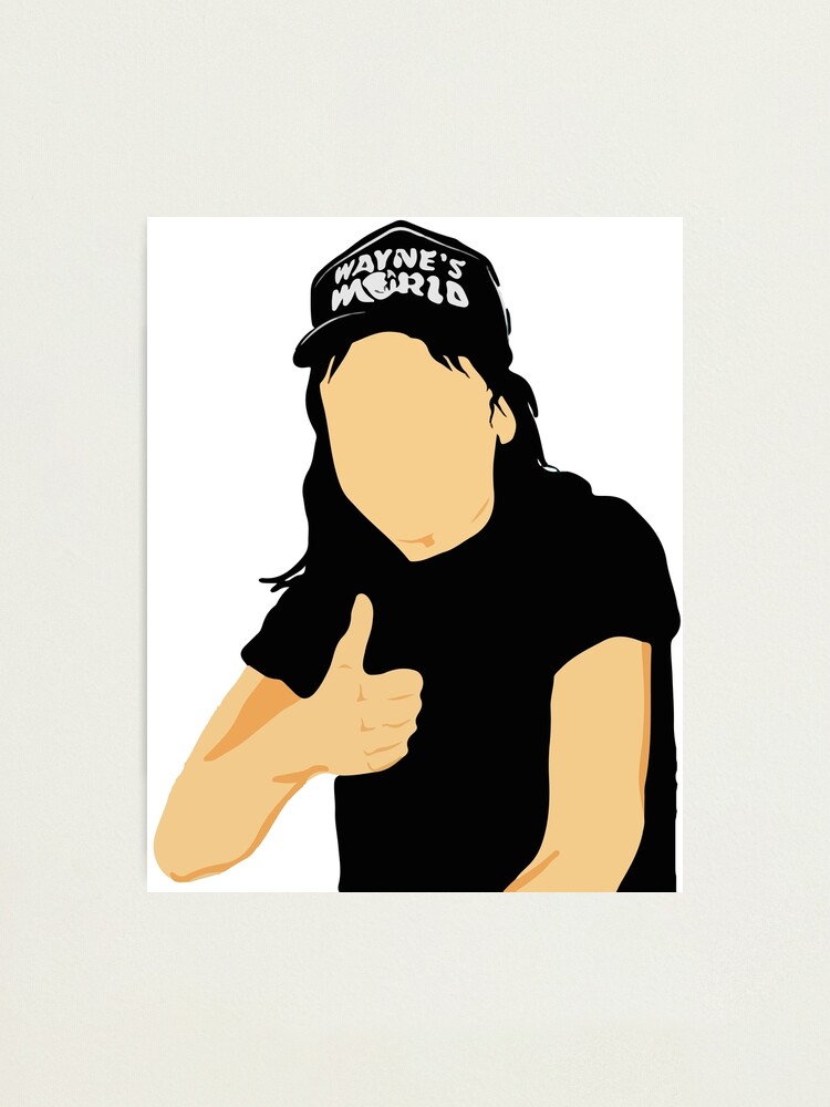 "Waynes World - Thumbs up" Photographic Print for Sale by BadgerofWater ...