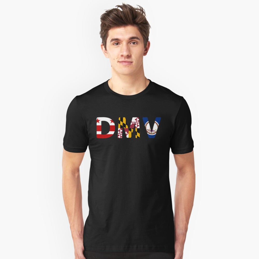 "DMV" T-shirt by kmtnewsman | Redbubble