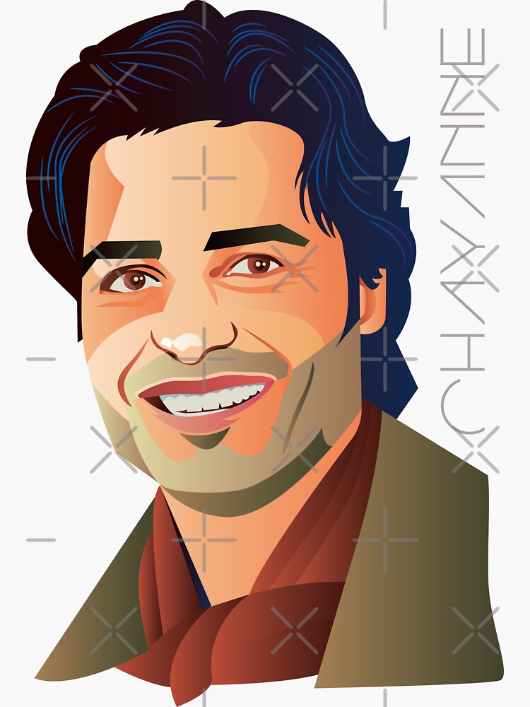 "CHAYANNE" Sticker for Sale by SAUHER | Redbubble