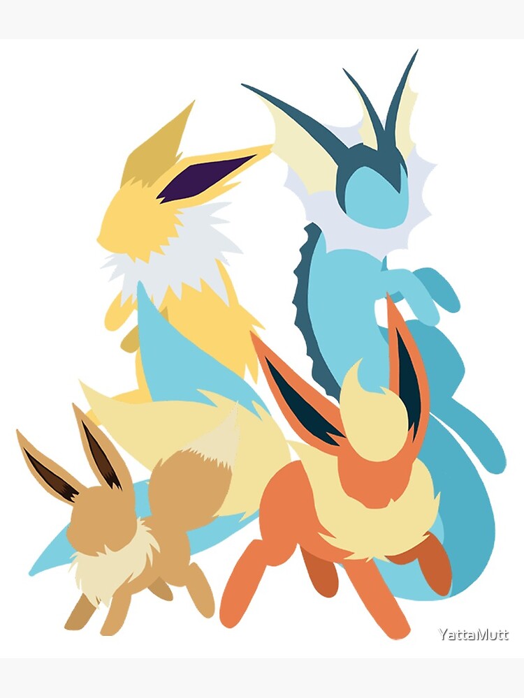 ".:Kanto Trio:." Poster for Sale by YattaMutt | Redbubble