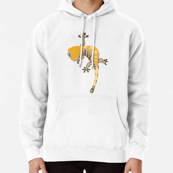 "Crested Gecko" Pullover Hoodie for Sale by AfroHerpkeeper | Redbubble