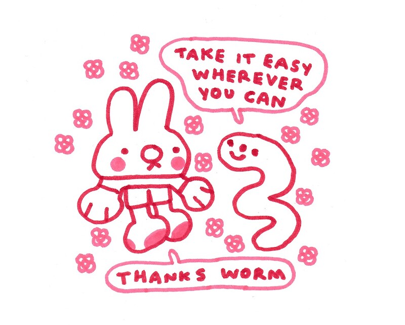 "THANKS WORM" by mothcub | Redbubble