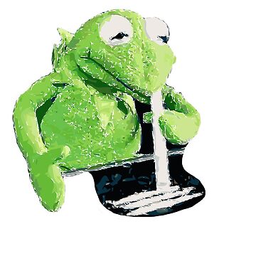 "Kermit Snorting Coke" Greeting Card for Sale by hiiroji | Redbubble