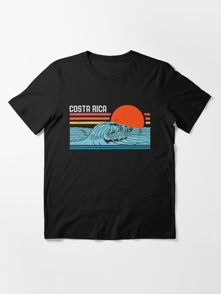 "Vintage Costa Rica Beach Surfing Retro Surf 70s 80s Wave" T-shirt for ...