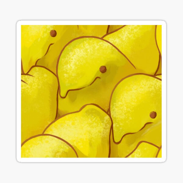 "Peeps" Sticker for Sale by dananya | Redbubble