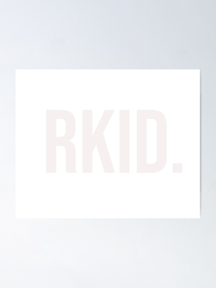 "R Kid // Our Kid // Manchester Slang" Poster by Jamesf37 | Redbubble