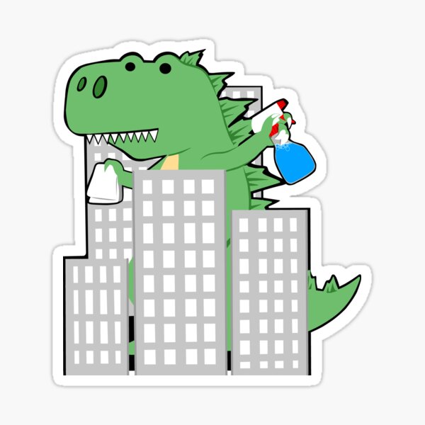 "Window Washer" Sticker by TimAddisonArt | Redbubble