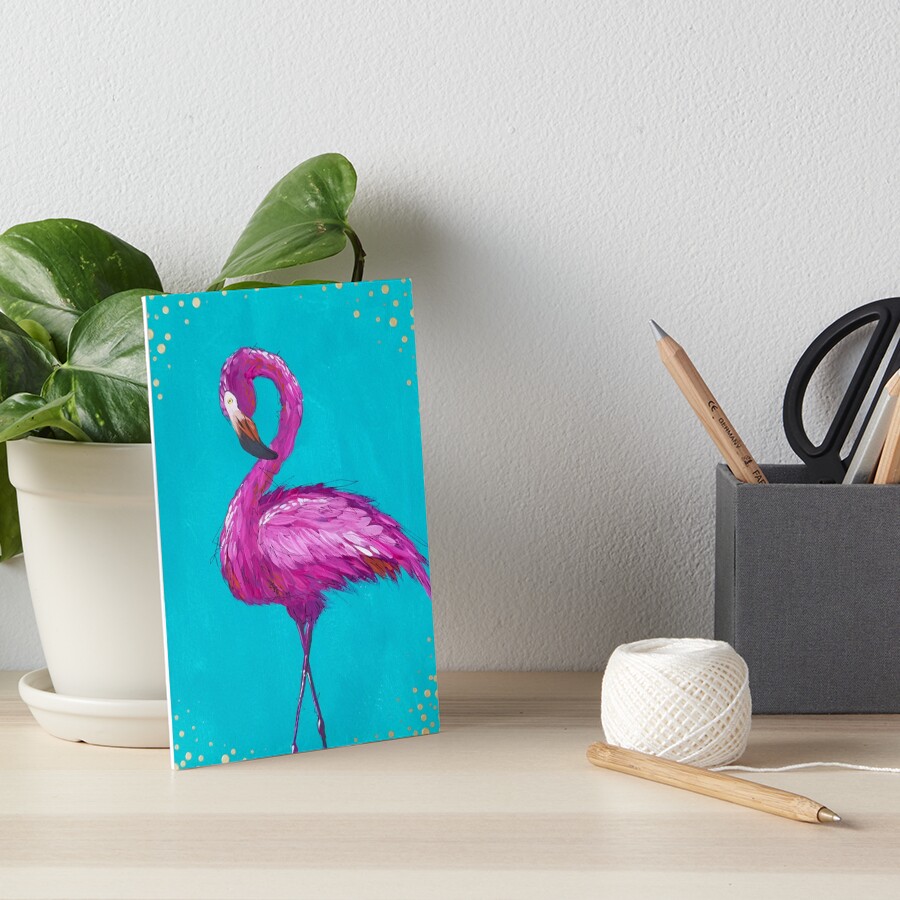 "Flocking Fabulous" Art Board Print by SaijaButters-AA | Redbubble