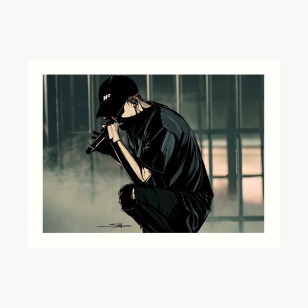 Nf Rapper Wall Art | Redbubble