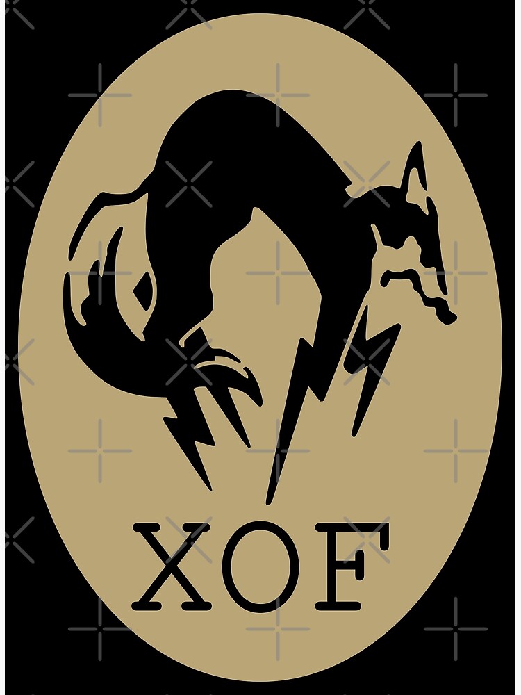 "Metal Gear Solid - XOF Insignia" Art Print by Fireseed-Josh | Redbubble